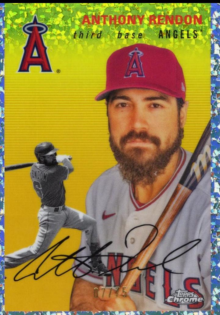 Anthony Rendon [Rose Gold Mini-Diamond Refractor] #182 Prices | 2023 ...