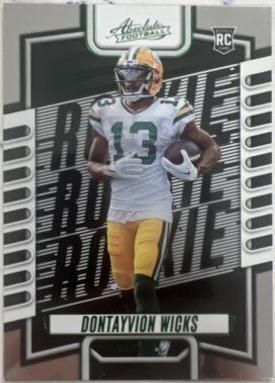 Dontayvion Wicks [Green] #199 Prices | 2023 Panini Absolute | Football ...