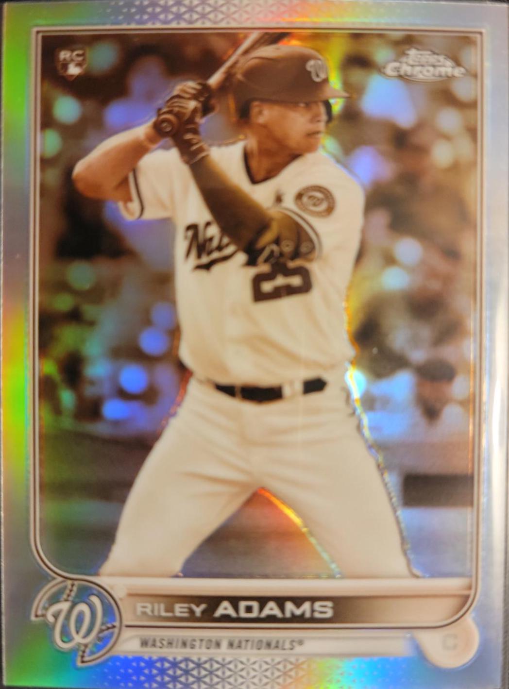 Riley Adams [Negative] #103 Prices | 2022 Topps Chrome | Baseball Cards