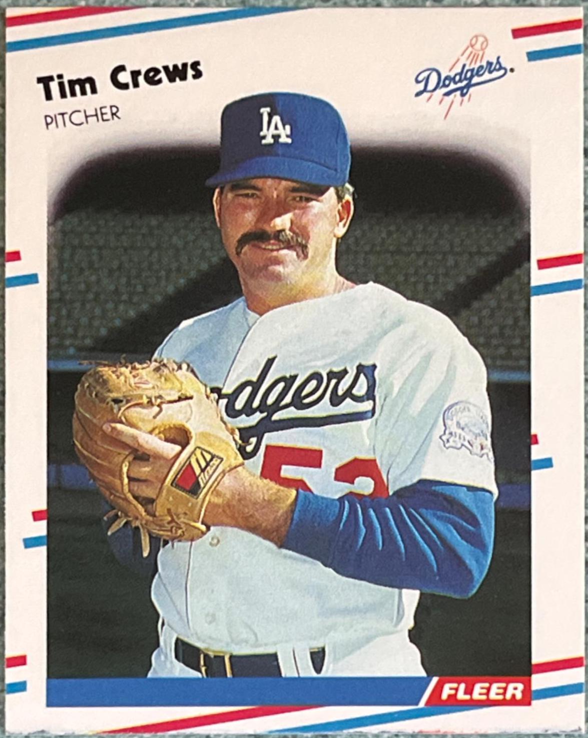 Tim Crews #511 Prices [Rookie] | 1988 Fleer | Baseball Cards