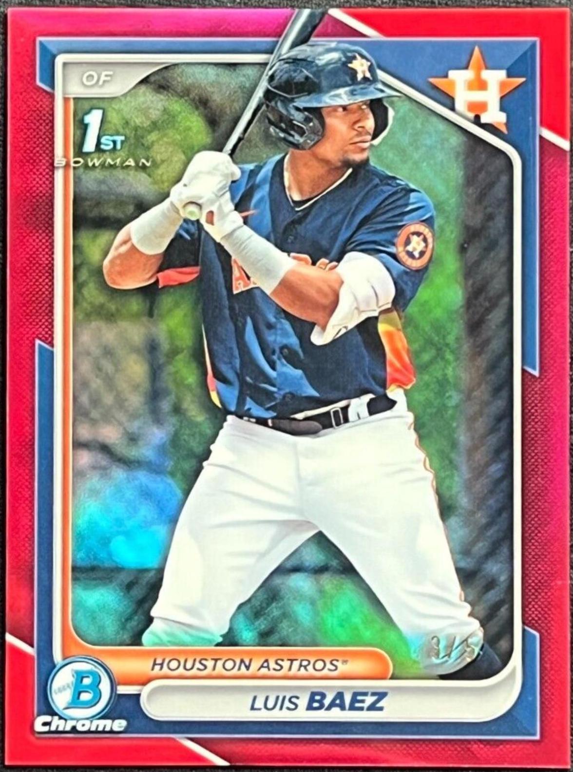 Luis Baez [Red] #BCP-66 Prices | 2024 Bowman Chrome Prospects ...