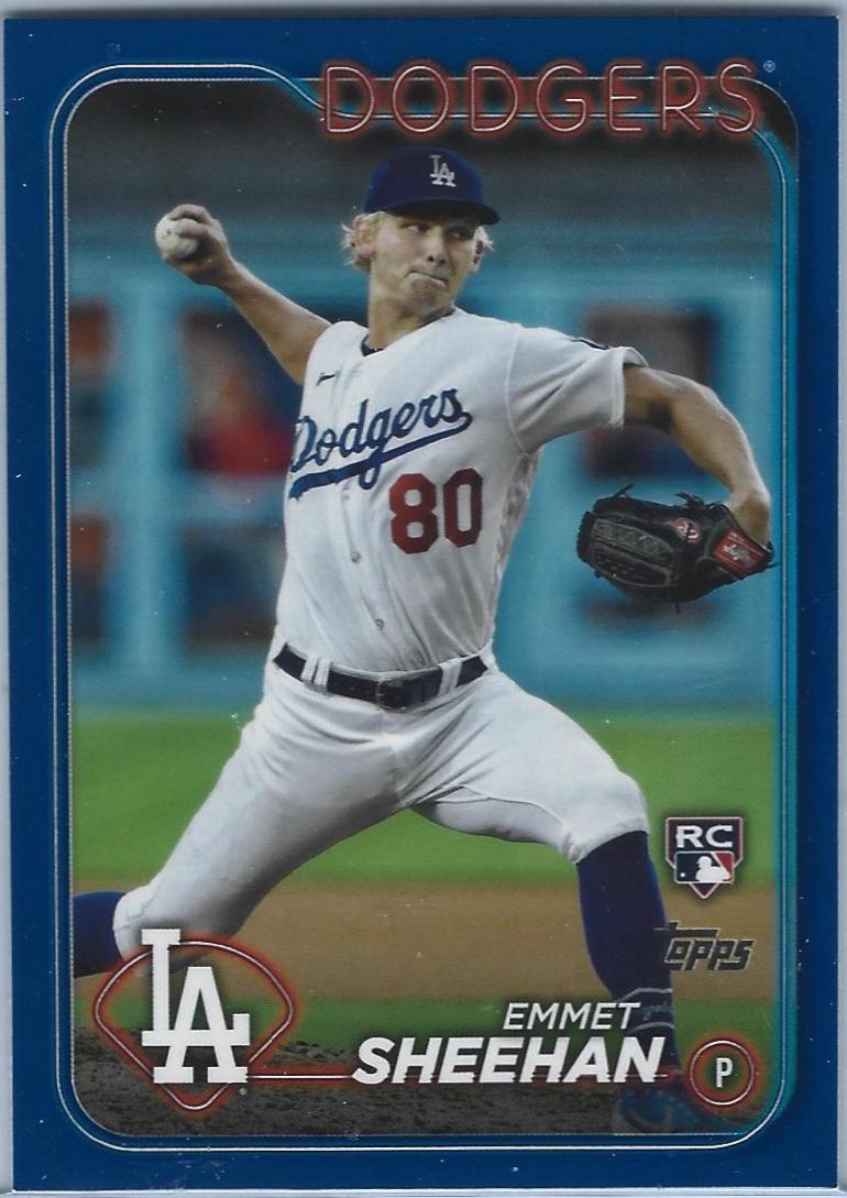 Emmet Sheehan [Royal Blue] #283 Prices | 2024 Topps | Baseball Cards