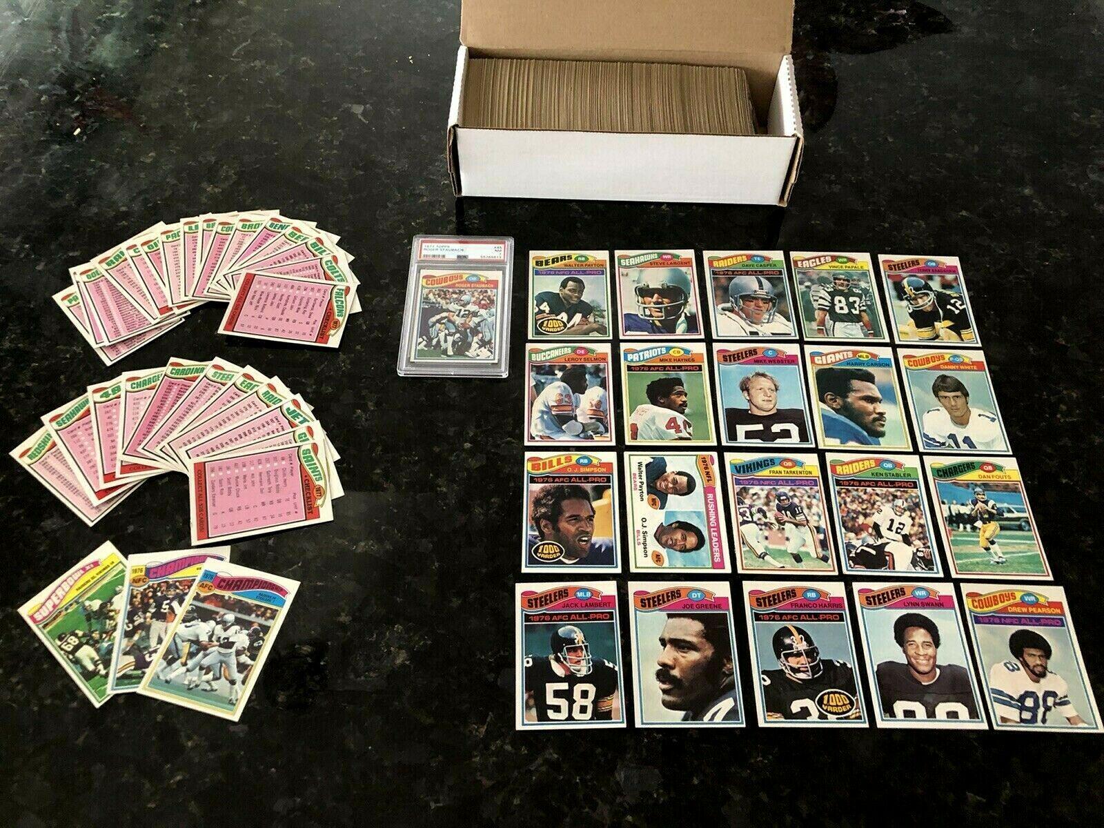 Complete Set Prices | 1977 Topps | Football Cards
