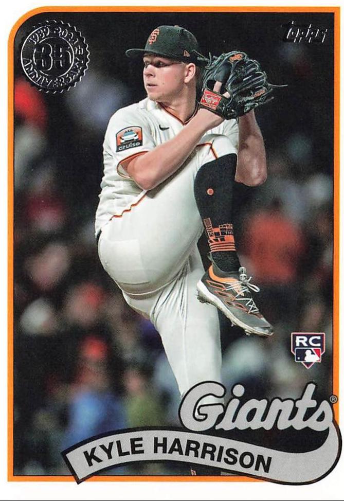 Kyle Harrison #89B-95 Prices [Rookie] | 2024 Topps 1989 | Baseball Cards