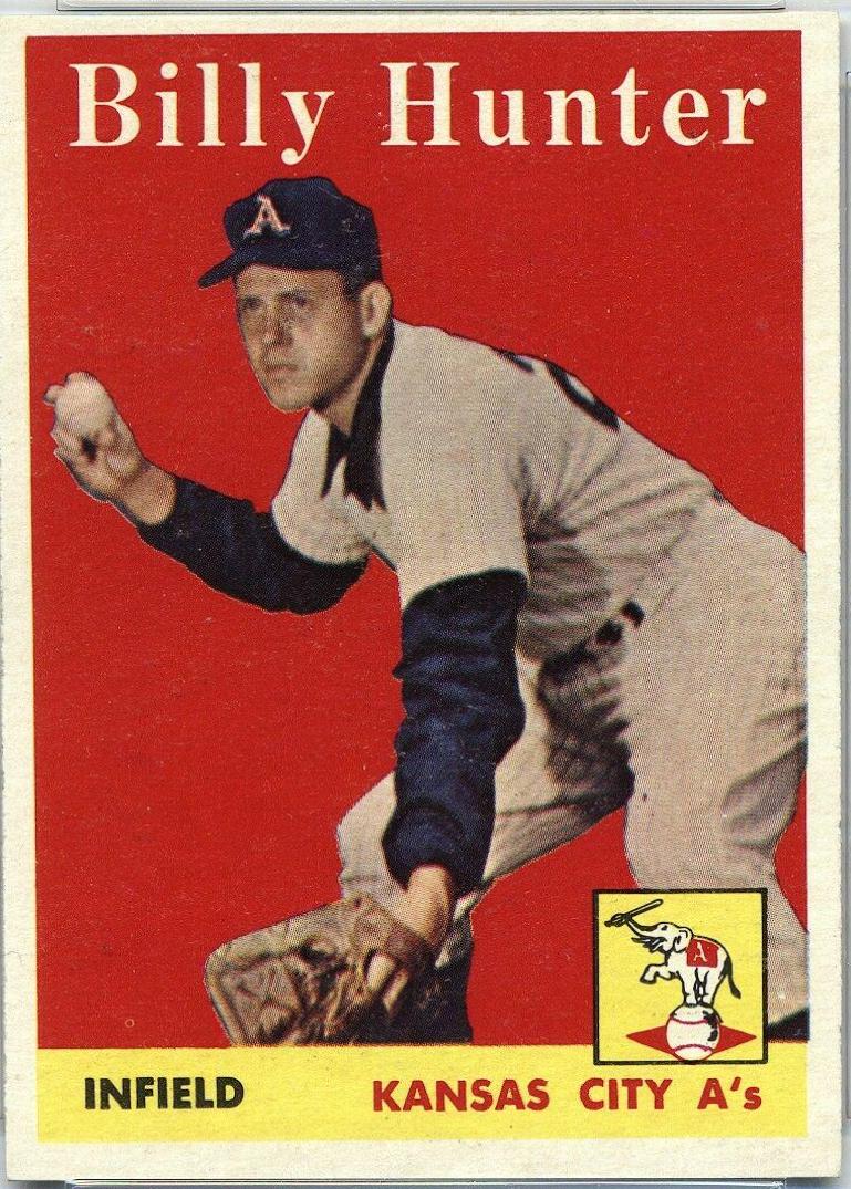 Billy Hunter [White Name] #98 Prices | 1958 Topps | Baseball Cards