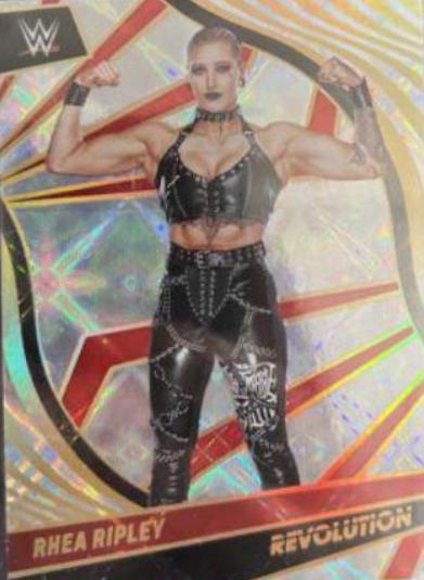 Rhea Ripley [Galactic] #100 Prices | 2022 Panini Revolution WWE ...