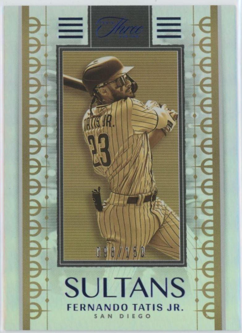 Fernando Tatis Jr. #S-12 Prices | 2022 Panini Three and Two Sultans ...