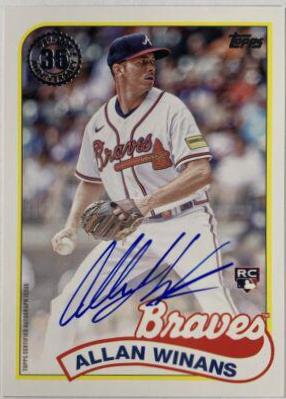 Allan Winans #89BA2-AW Prices | 2024 Topps 1989 Autograph | Baseball Cards