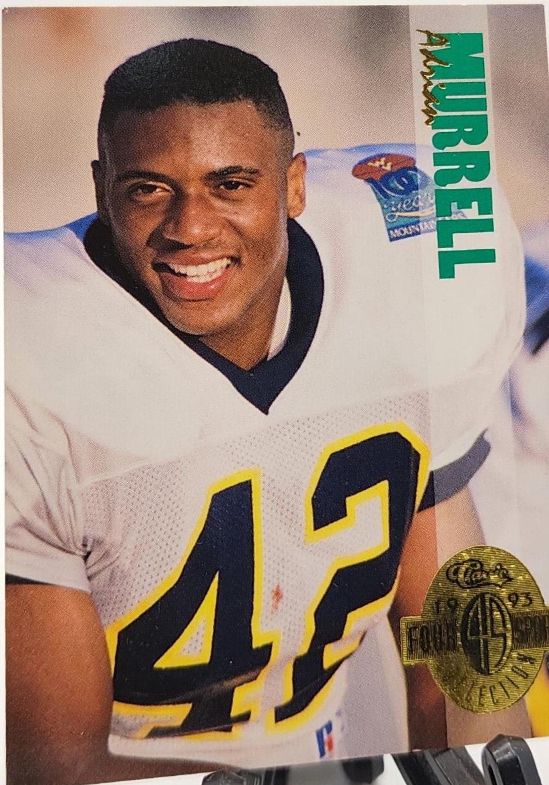 Adrian Murrell #120 Prices | 1993 Classic Four Sport | Football Cards