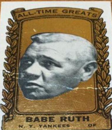 Babe Ruth #17 Prices | 1963 Bazooka All Time Greats | Baseball Cards