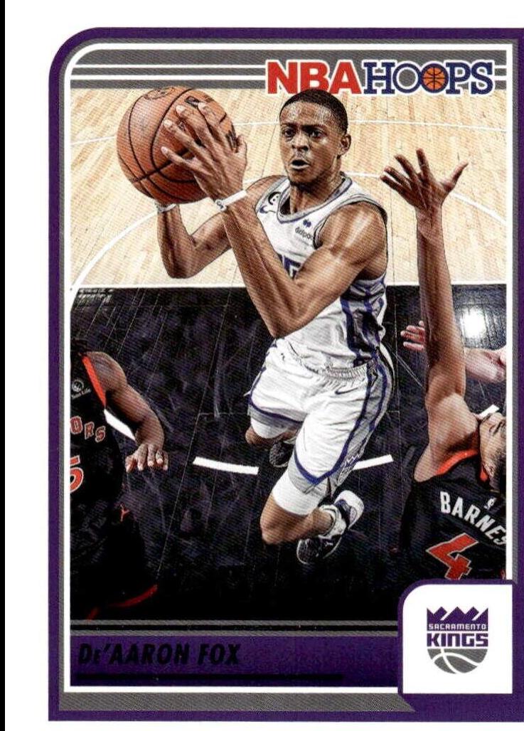 De'Aaron Fox #174 Prices | 2023 Panini Hoops | Basketball Cards