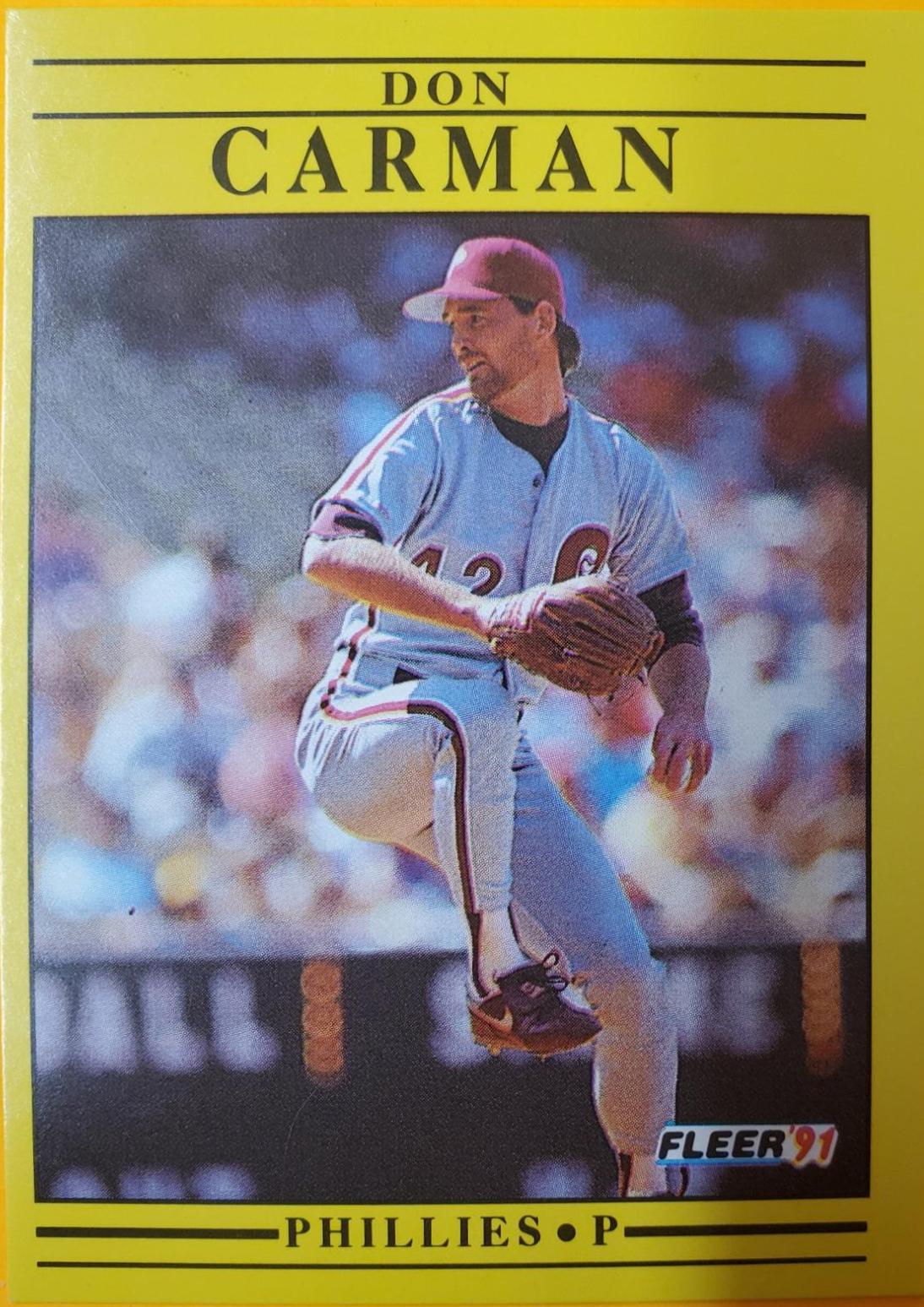 Don Carman #390 Prices | 1991 Fleer | Baseball Cards