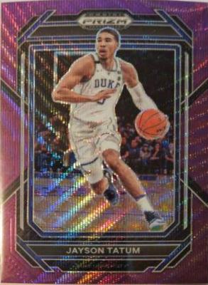 Jayson Tatum [Purple Wave] #51 Prices | 2023 Panini Prizm Draft Picks ...