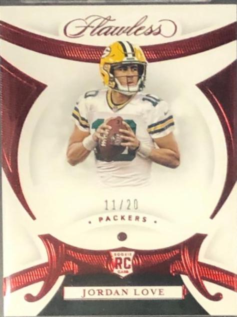 Jordan Love #108 Prices | 2020 Panini Flawless | Football Cards