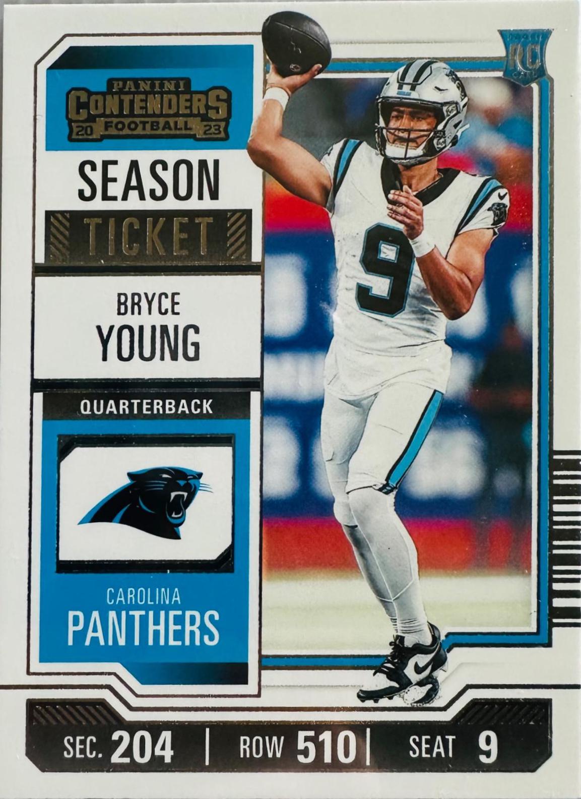 Bryce Young #15 Prices [Rookie] | 2023 Panini Contenders | Football Cards