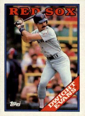 Dwight Evans #470 Prices | 1988 Topps | Baseball Cards
