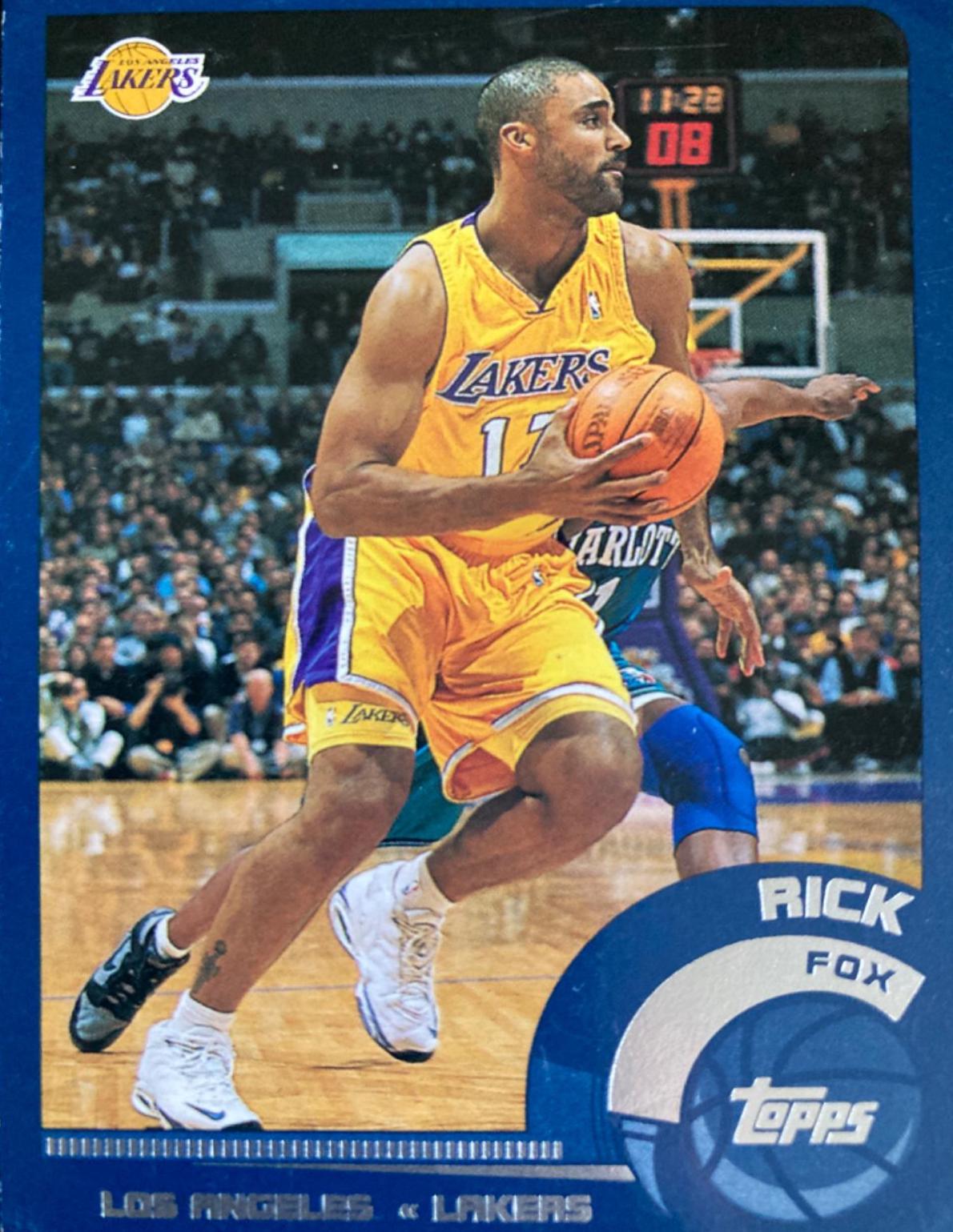 Rick Fox #163 Prices | 2002 Topps | Basketball Cards