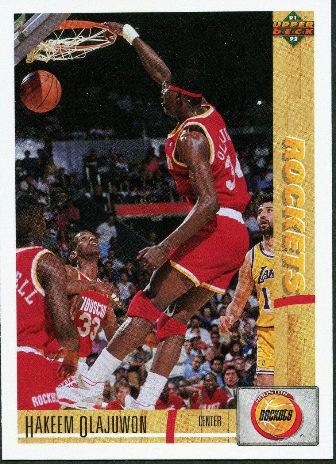 Hakeem Olajuwon #254 Prices | 1991 Upper Deck | Basketball Cards