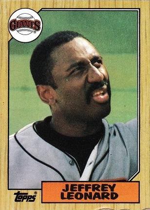 Jeffrey Leonard #280 Prices | 1987 Topps | Baseball Cards