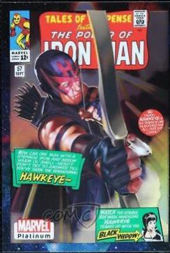 Hawkeye [Cosmic] #VI43 Prices | Marvel 2023 Upper Deck Platinum Cover ...