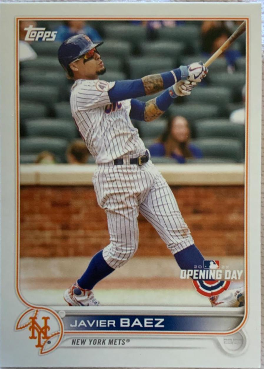 Javier Baez #79 Prices | 2022 Topps Opening Day | Baseball Cards