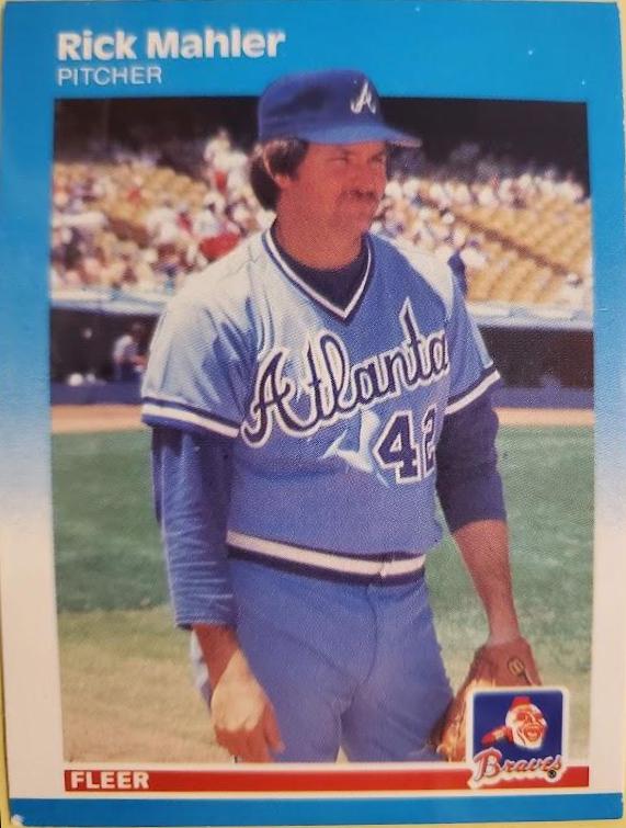 Rick Mahler #520 Prices | 1987 Fleer | Baseball Cards