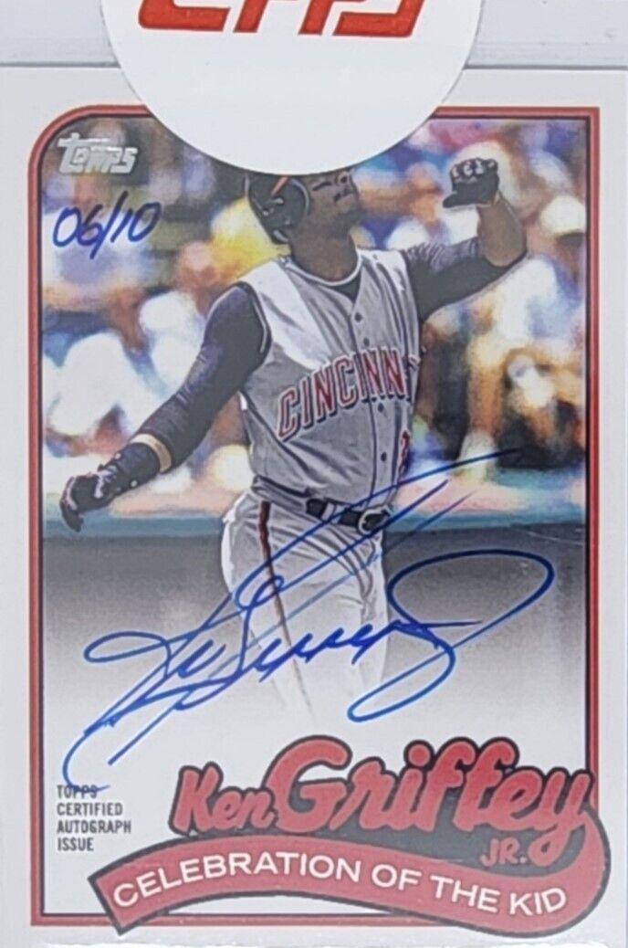 Ken Griffey Jr. #KIDA-KG20 Prices | 2024 Topps Celebration of the Kid ...