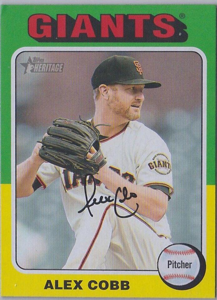 Alex Cobb #51 Prices | 2024 Topps Heritage Mini | Baseball Cards