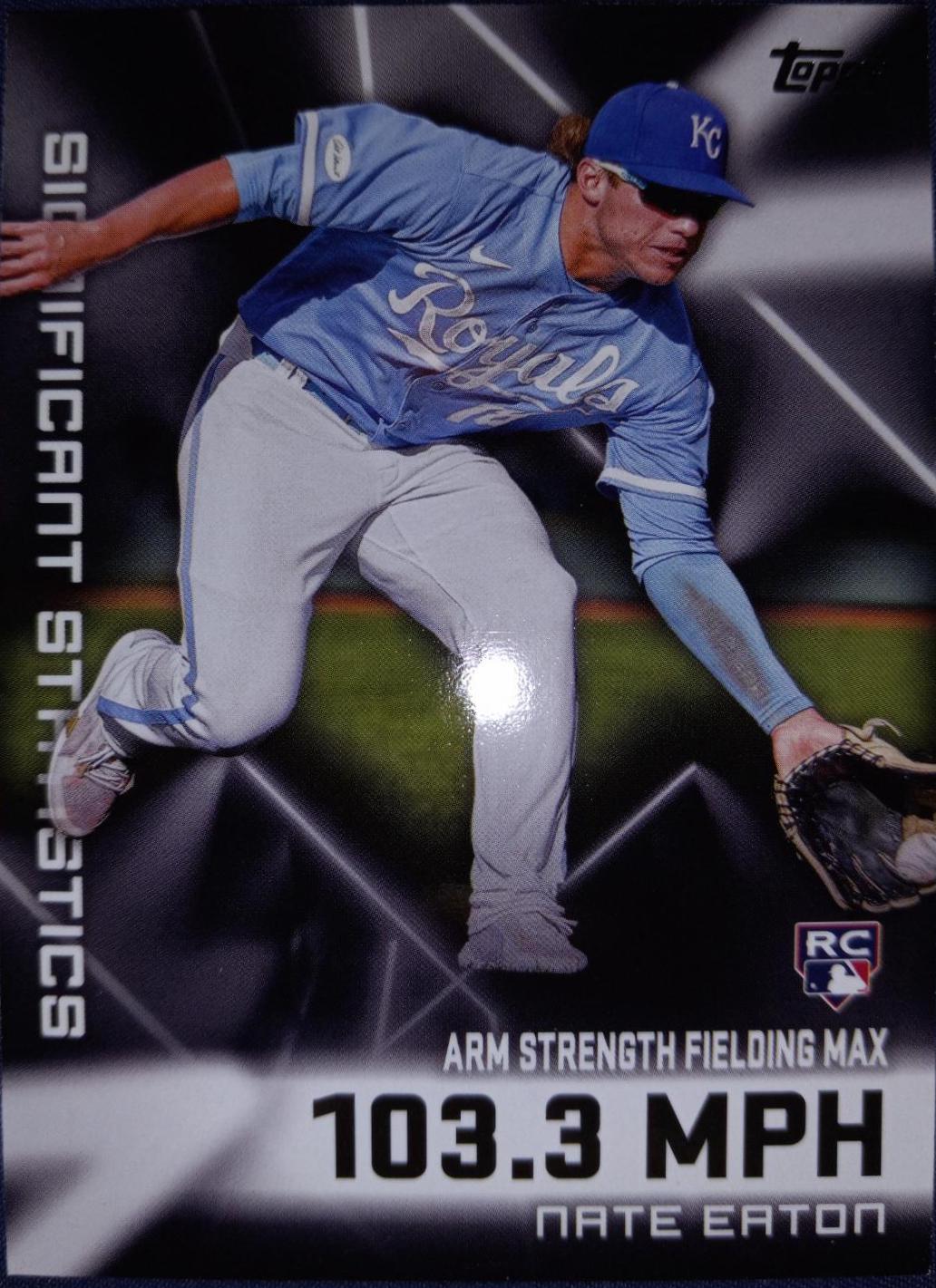 Nate Eaton #SS-25 Prices [Rookie] | 2023 Topps Significant Statistics ...