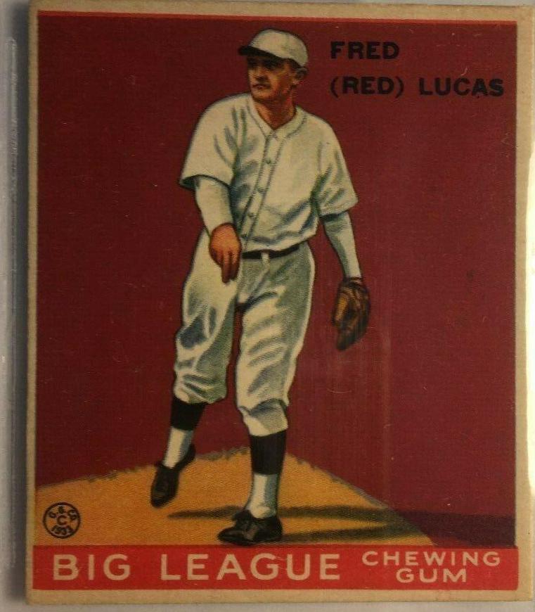 Red Lucas #137 Prices | 1933 Goudey | Baseball Cards