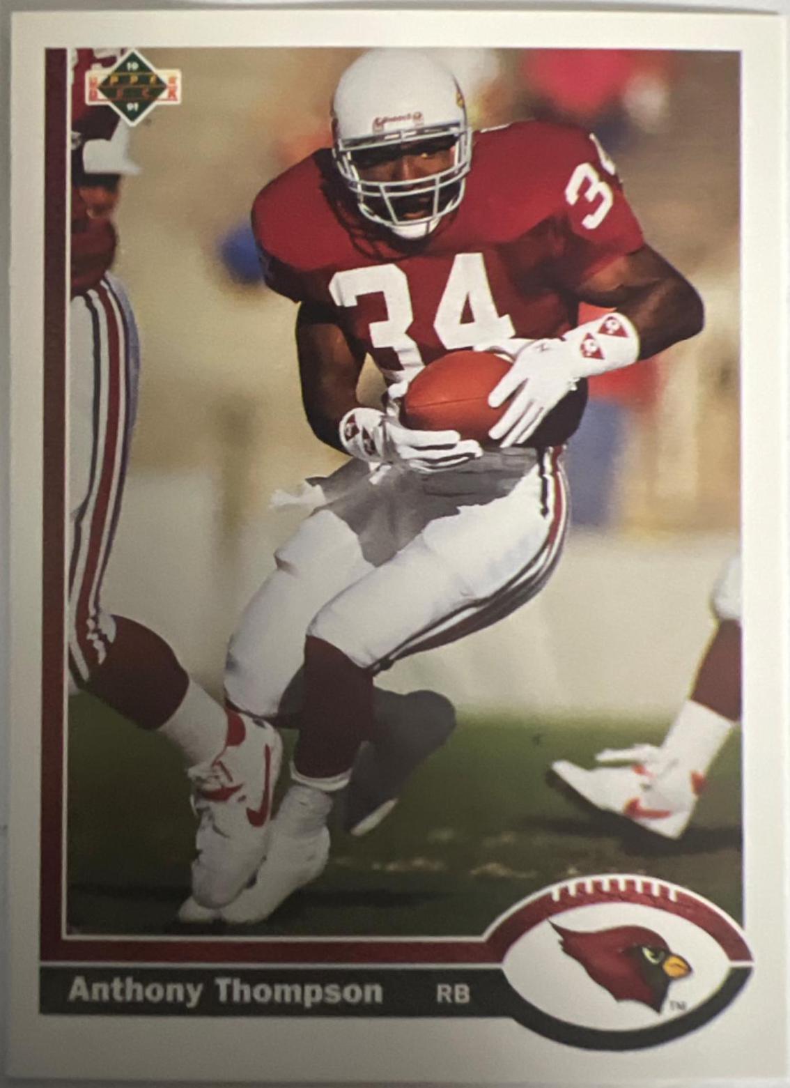 Anthony Thompson #449 Prices | 1991 Upper Deck | Football Cards