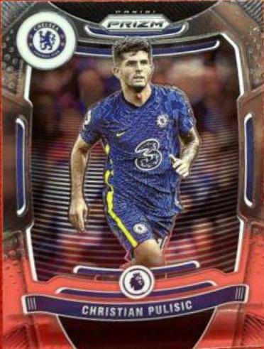 Christian Pulisic #252 Prices | 2021 Panini Prizm Premier League ...