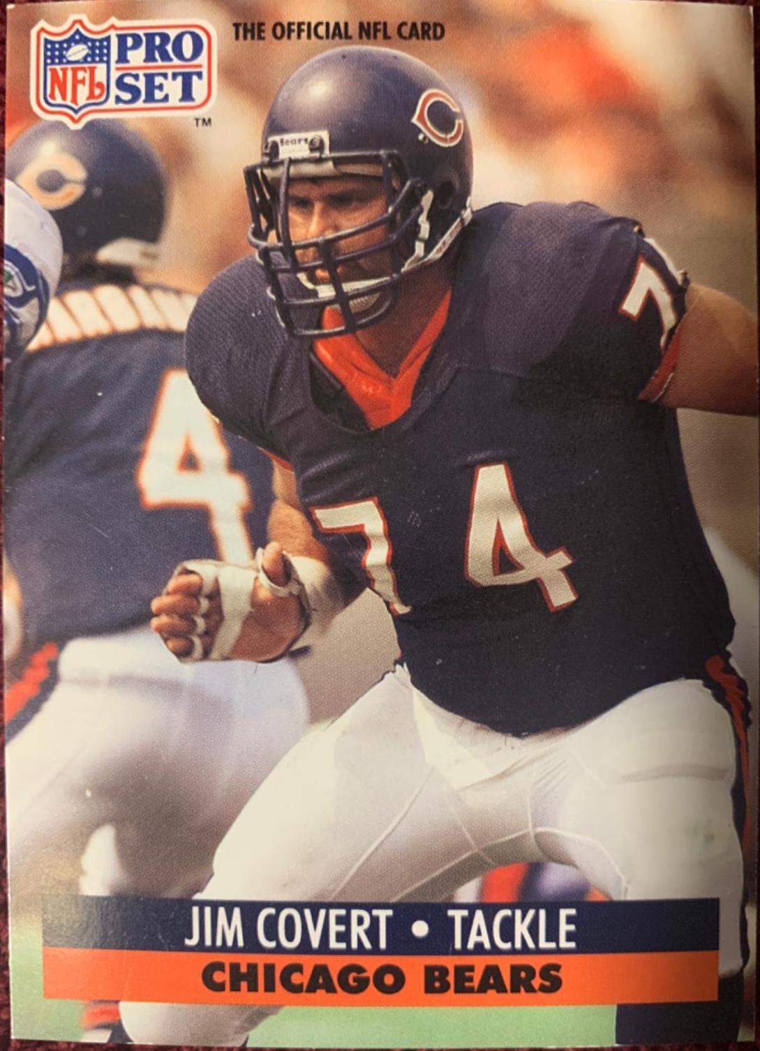 Jim Covert #102 Prices | 1991 Pro Set | Football Cards