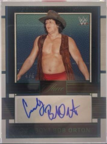 Cowboy Bob Orton [Green] #18 Prices | 2024 Panini Three Count WWE Legendary Autograph ...