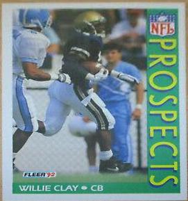 Willie Clay #436 Prices | 1992 Fleer | Football Cards