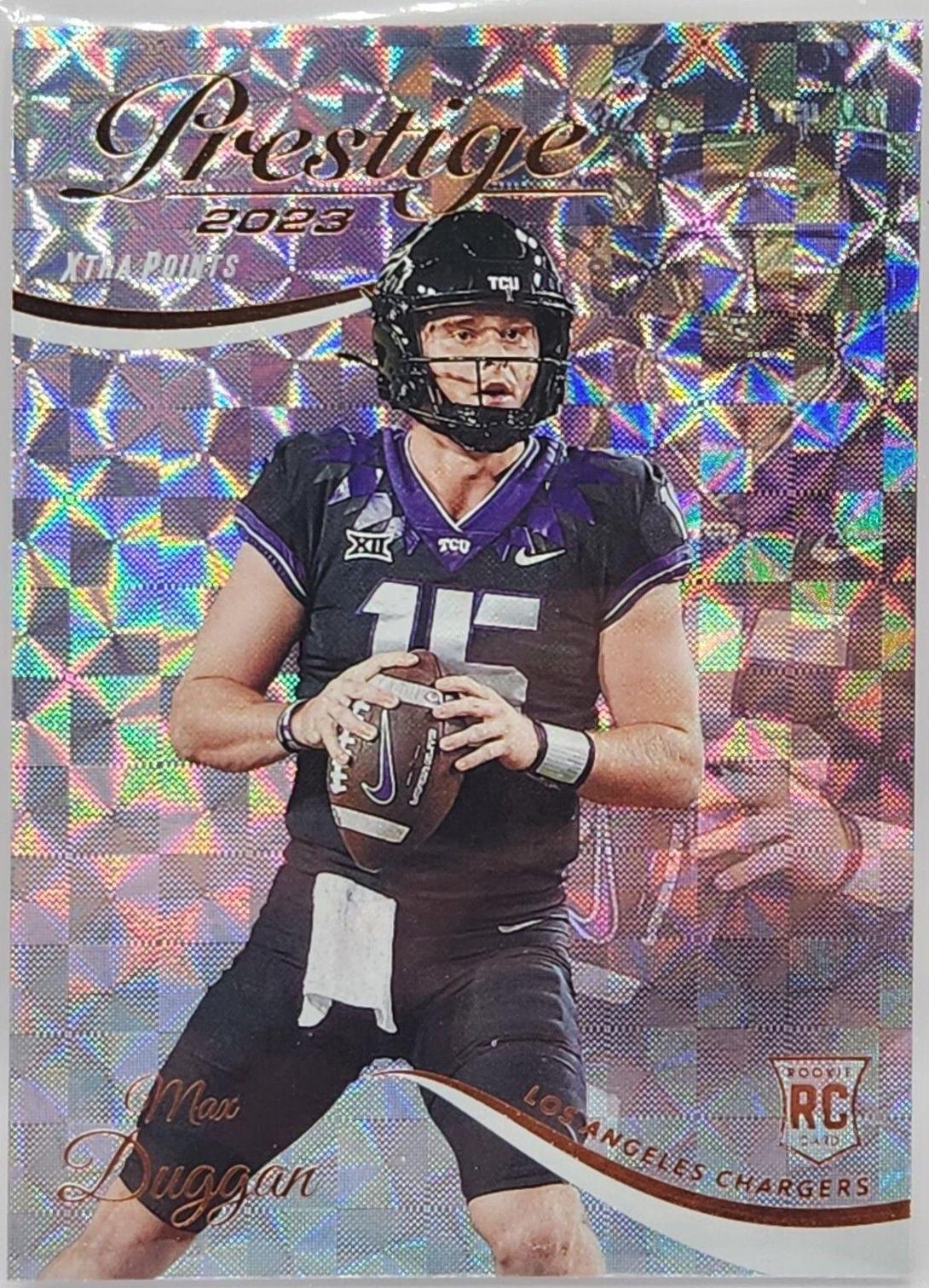 Max Duggan [Hyper] #362 Prices | 2023 Panini Prestige | Football Cards