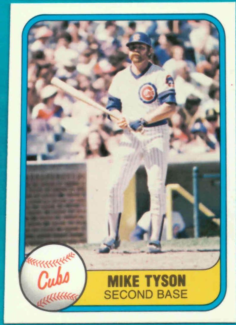 Mike Tyson #315 Prices | 1981 Fleer | Baseball Cards