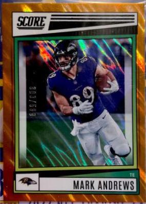 Mark Andrews [Lava] #183 Prices | 2022 Panini Score | Football Cards
