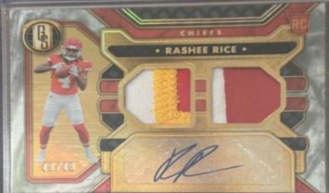 Rashee Rice [Jersey Autograph Double White Gold] #264 Prices | 2023 ...