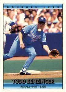 Todd Benzinger #536 Prices | 1992 Donruss | Baseball Cards