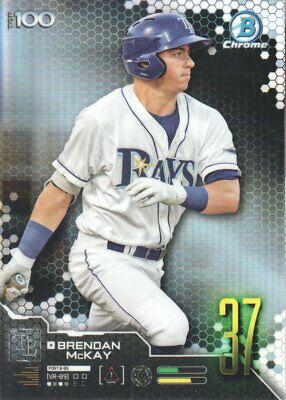 Brendan McKay #BTP-37 Prices | 2019 Bowman Chrome Scouts' Top 100 ...