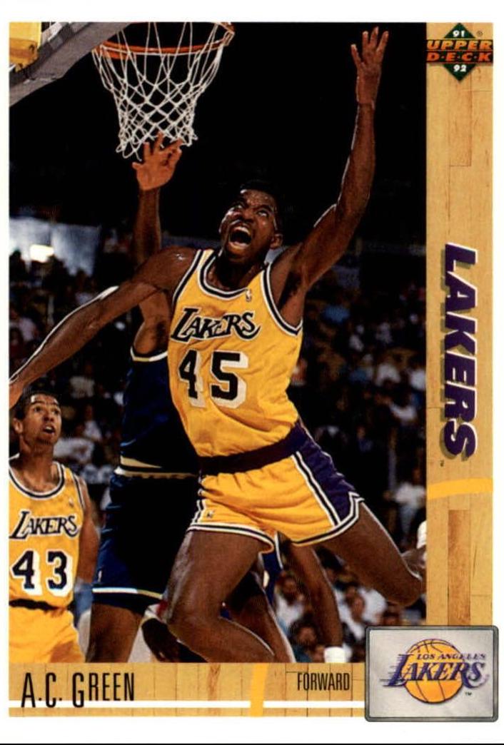 A.C. Green #177 Prices | 1991 Upper Deck | Basketball Cards