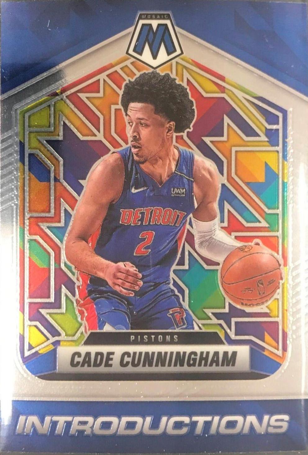 Cade Cunningham #3 Prices [Rookie] | 2021 Panini Mosaic Introductions ...