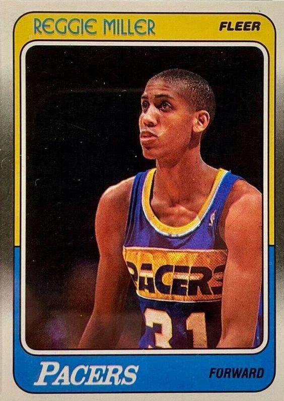 Reggie Miller #57 Prices [Rookie] | 1988 Fleer | Basketball Cards