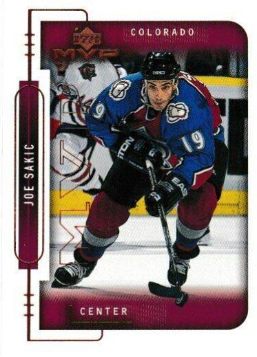 Joe Sakic #51 Prices | 1999 Upper Deck MVP | Hockey Cards