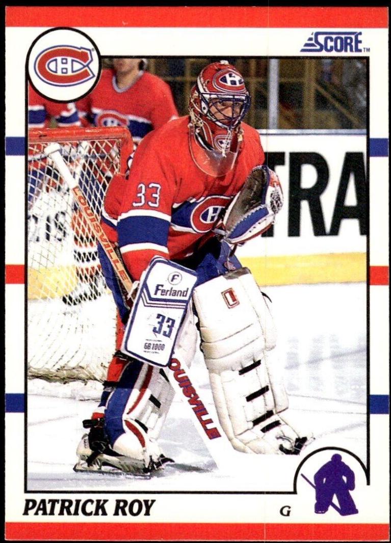 Patrick Roy #10 Prices | 1990 Score | Hockey Cards