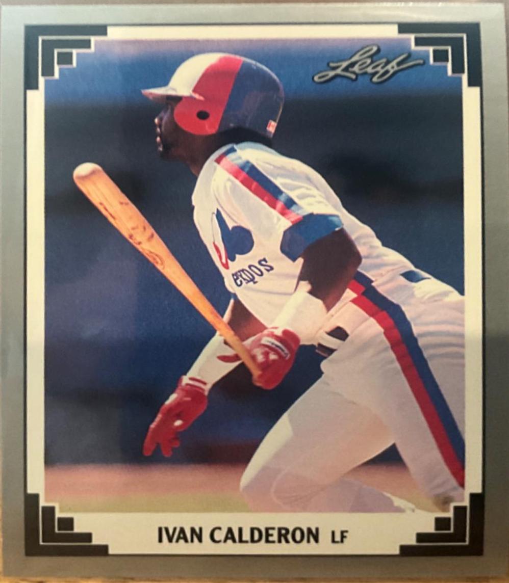 Ivan Calderon #338 Prices | 1991 Leaf | Baseball Cards