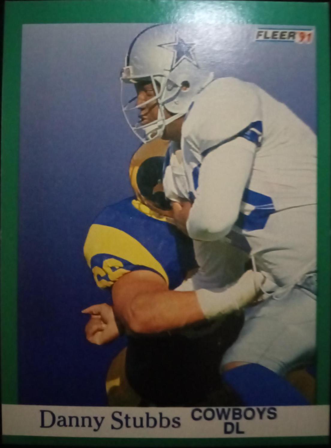 Danny Stubbs [Danny on back] #238 Prices | 1991 Fleer | Football Cards
