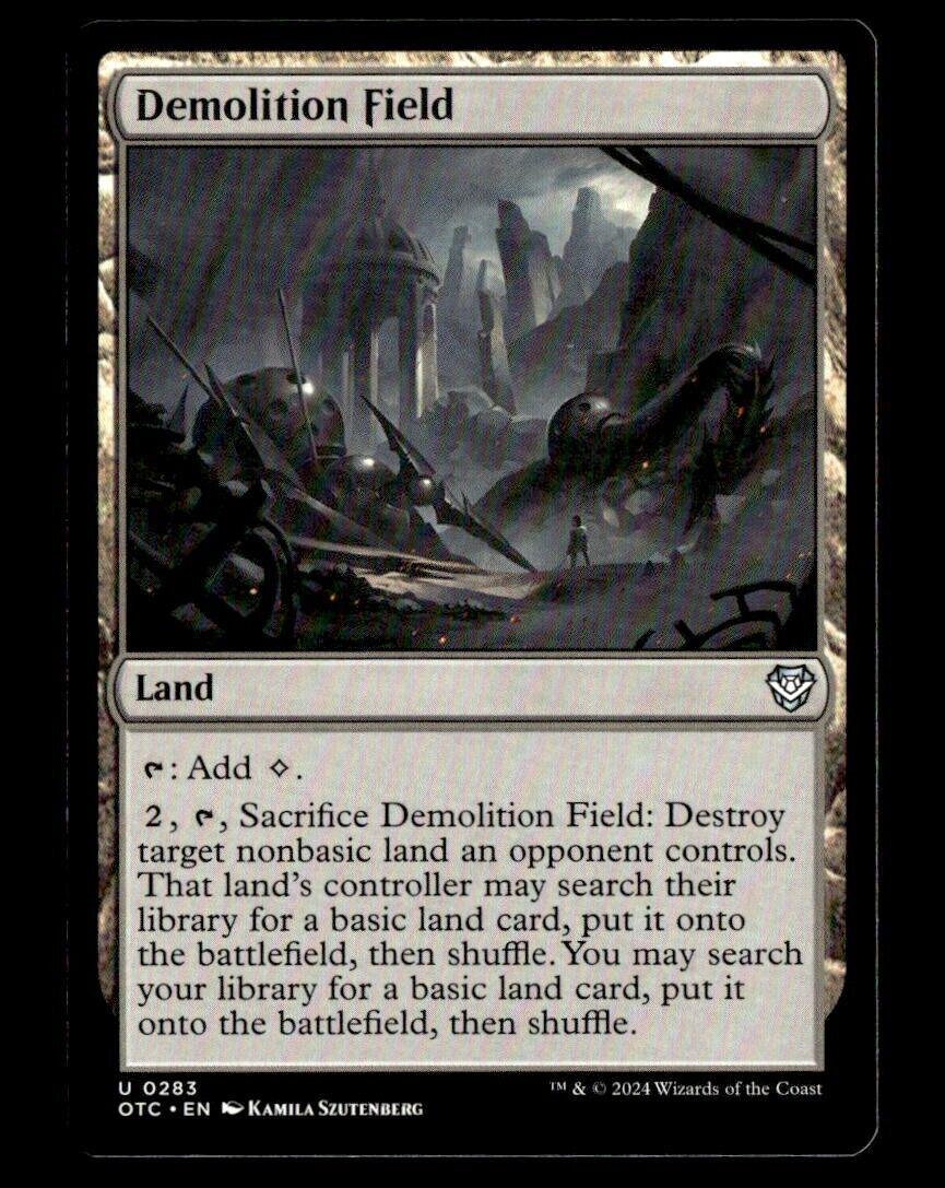 Demolition Field #283 Prices | Magic Outlaws of Thunder Junction ...
