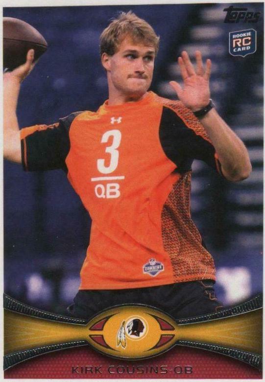 Kirk Cousins #326 Prices [Rookie] | 2012 Topps | Football Cards